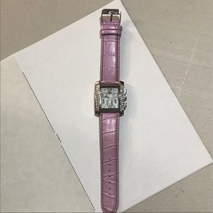 Denacci | Accessories | Denacci Womens Pink Watch Wrhinestones | Poshmark